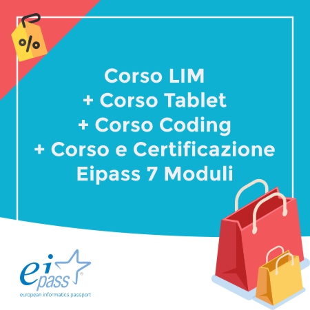 Corso LIM + Corso Tablet + Corso Coding + Corso e Certificazione Eipass 7 Moduli - Agatos ...